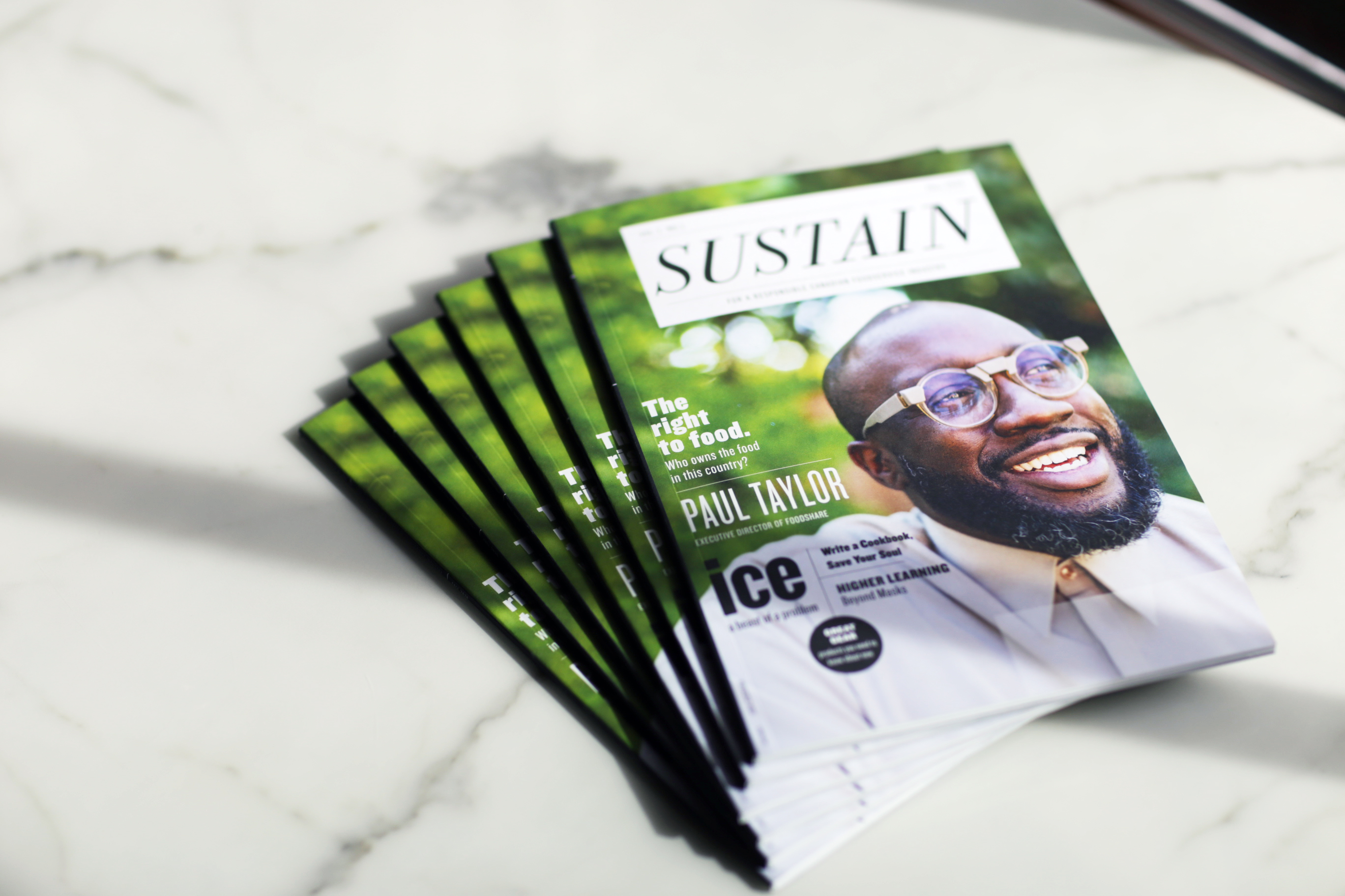It’s here! The inaugural SUSTAIN Magazine Print Issue, Fall 2020 ...